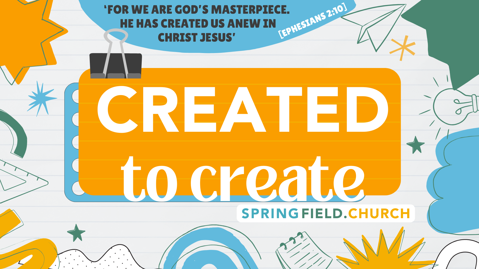 Creativity - ‘Created to create - Spark your imagination’ - Springfield ...